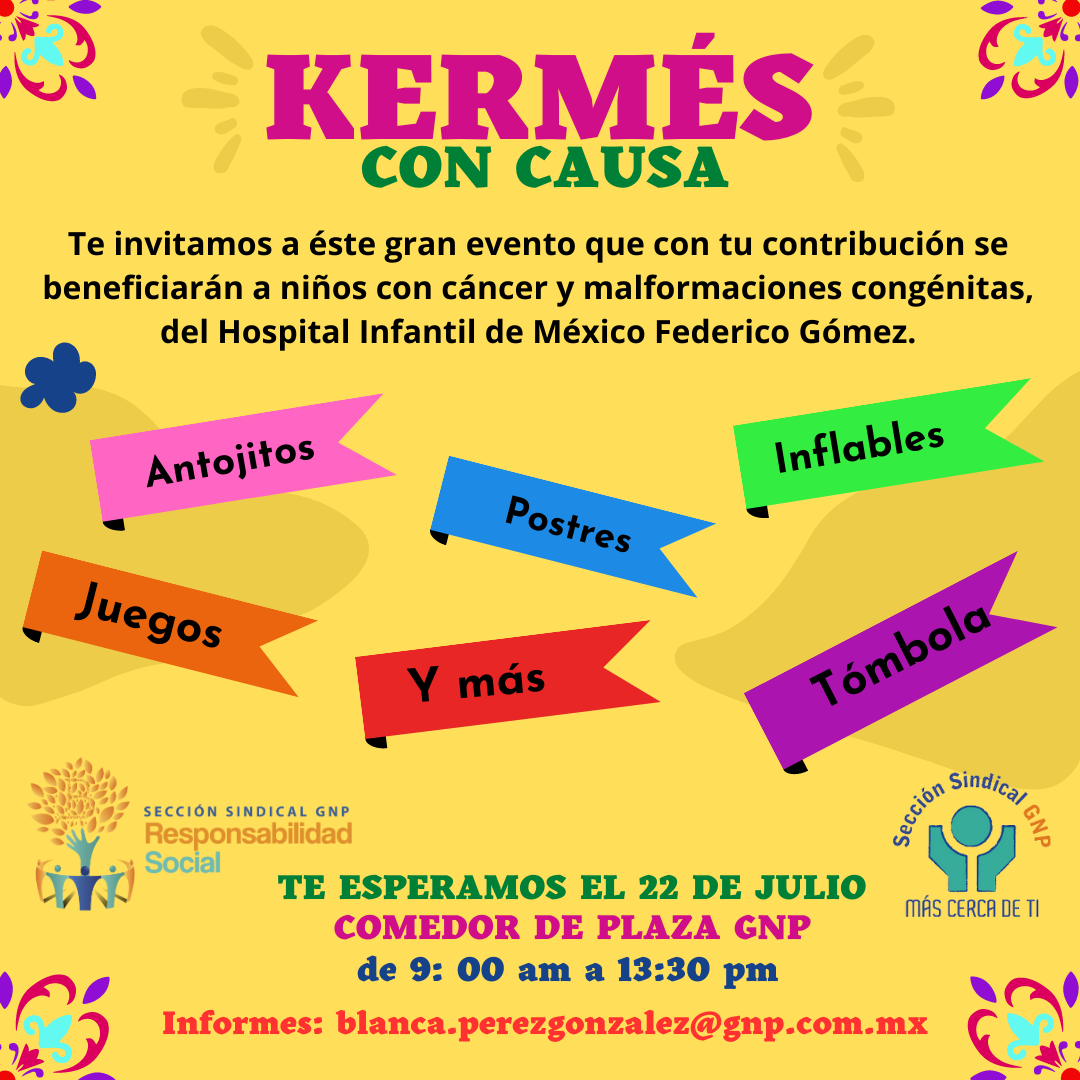 Kermés con Causa – Sección Sindical GNP